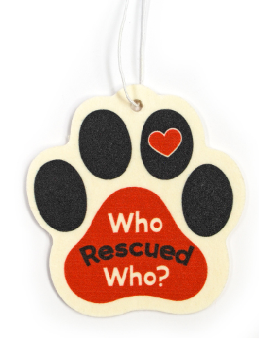 Who Rescued Who Vanilla Air Freshener | Friends to the Forlorn Pitbull ...